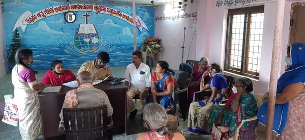 APAL's state committee Telangana (SLAP-TS) visited Balaji Nagar Leprosy ...