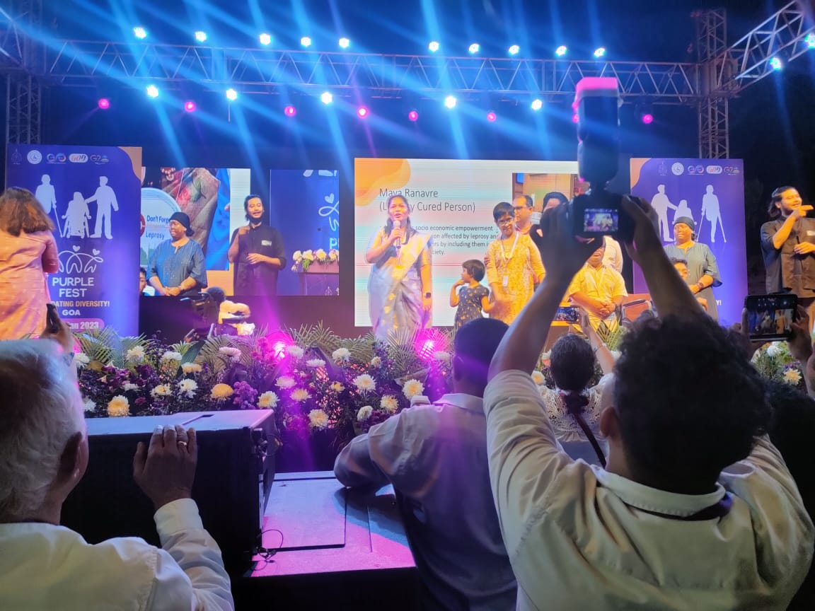 APAL's President Mrs. Maya Ranavare delivered her speech as a ...